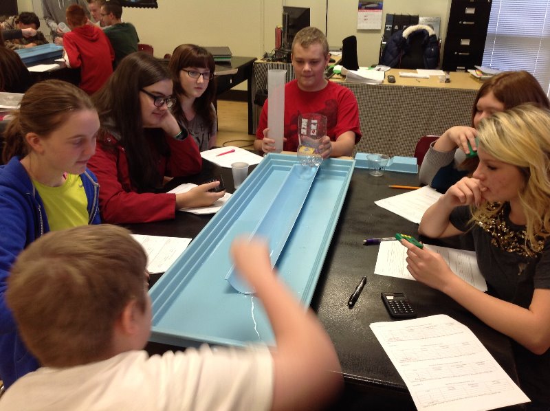 Hilldale Public Schools - Stream Table Lab - 8th Grade Science