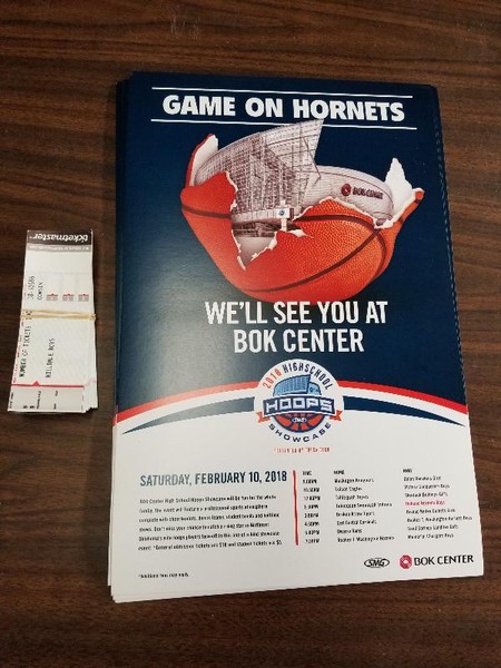 Hilldale Public Schools - Boys Basketball to Play at BOK Center