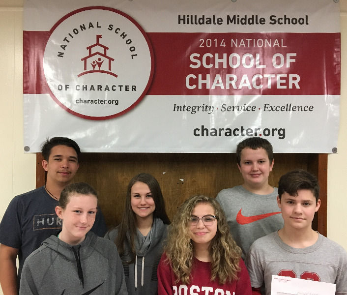 Hilldale Public Schools - Middle School March Character Recognition
