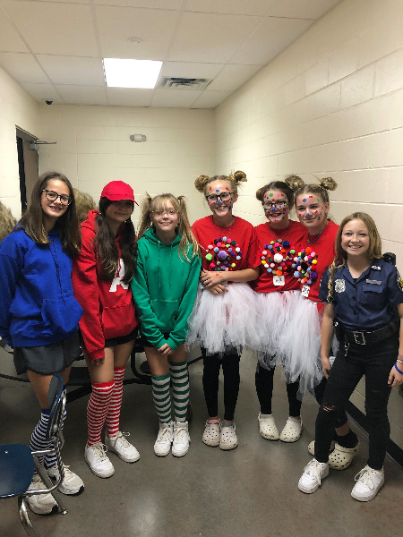 Hilldale Public Schools - Middle School Halloween Costume Contest Winners