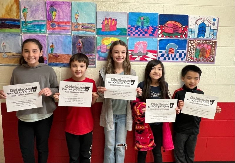 Hilldale Public Schools - ODOT'S COUNTY TRASH POSTER CONTEST
